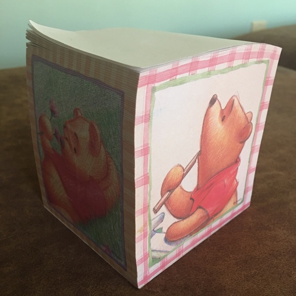 Disney | Office | Disney Simply Pooh Note Cube | Poshmark
